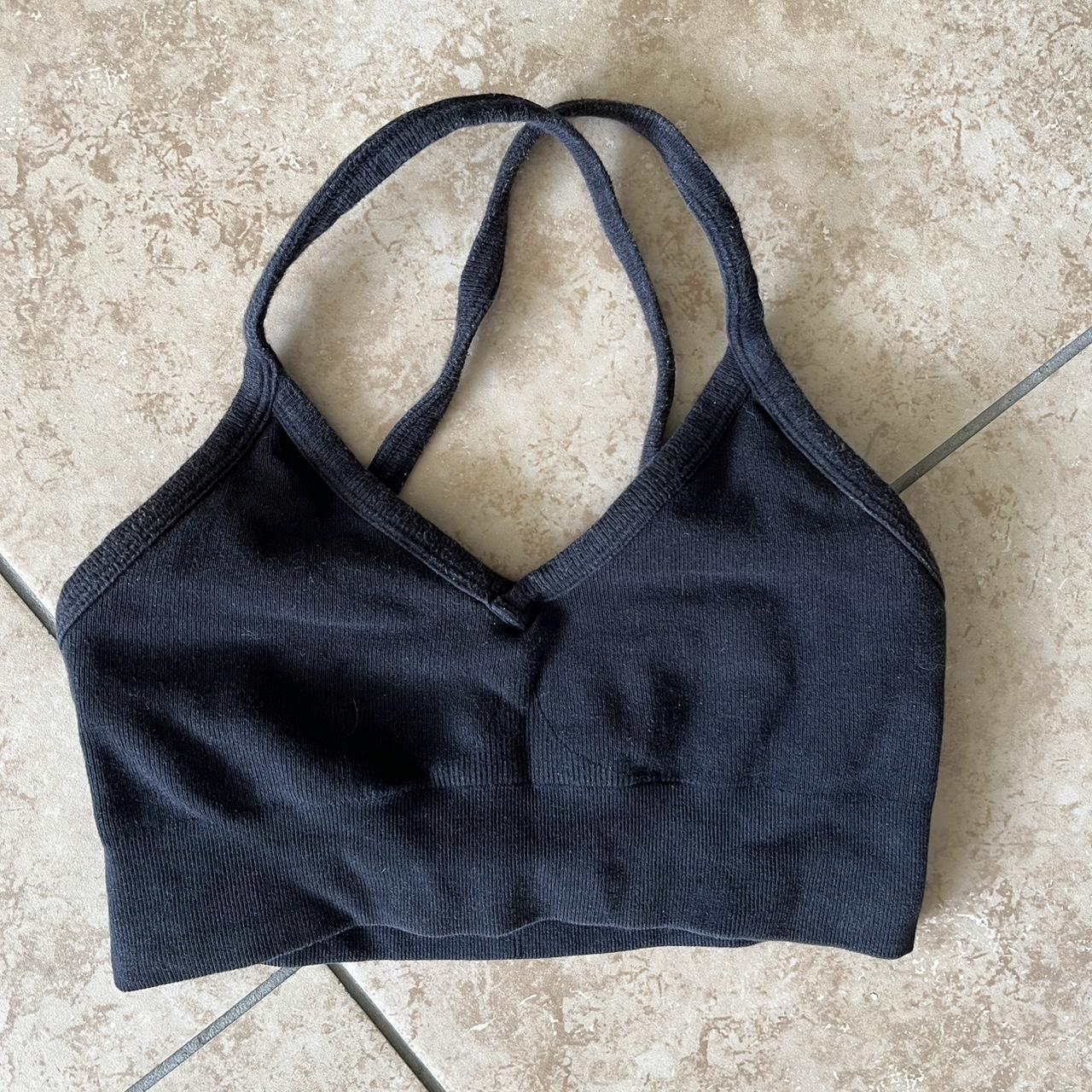 Alo cross back top. Size small. Good condition. Firm... - Depop