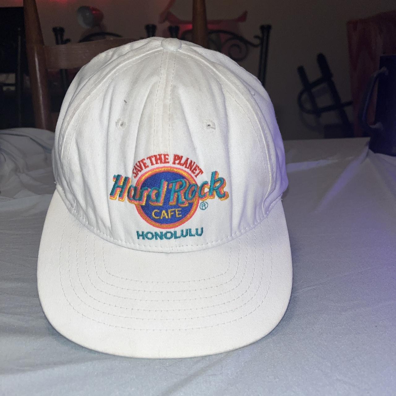 hard rock cafe save the planet hat Honolulu. Great... - Depop
