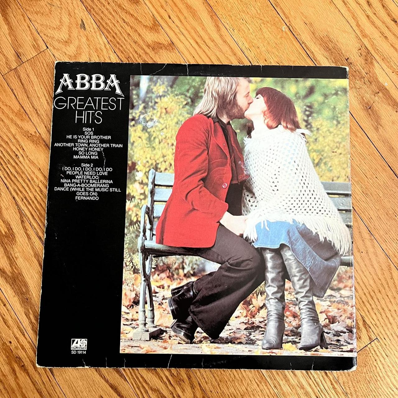 vintage ABBA vinyl record shipping cost... - Depop