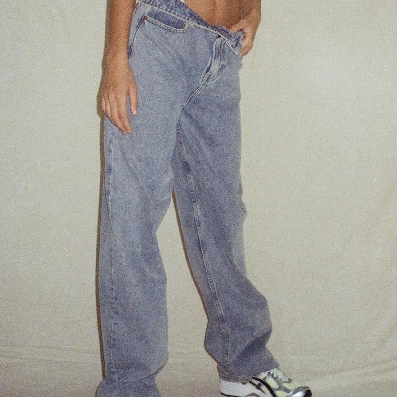 Motel Rocks parallel jeans in light wash denim... - Depop