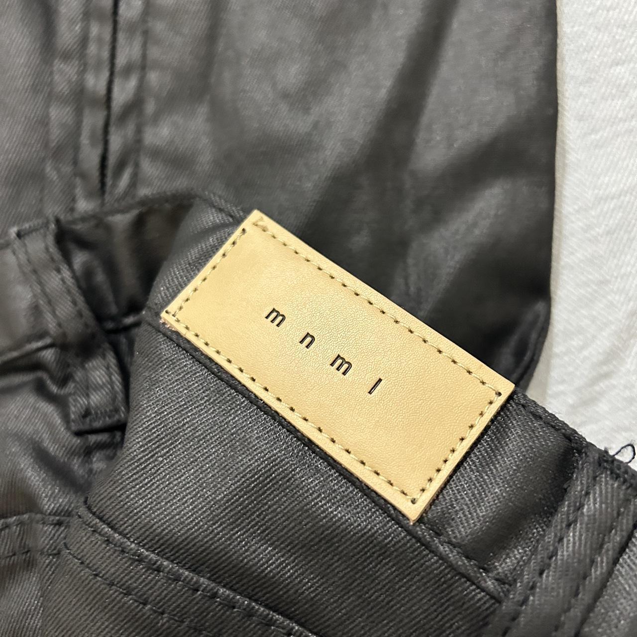 MNML leather pants Bottom zippers brand new... - Depop