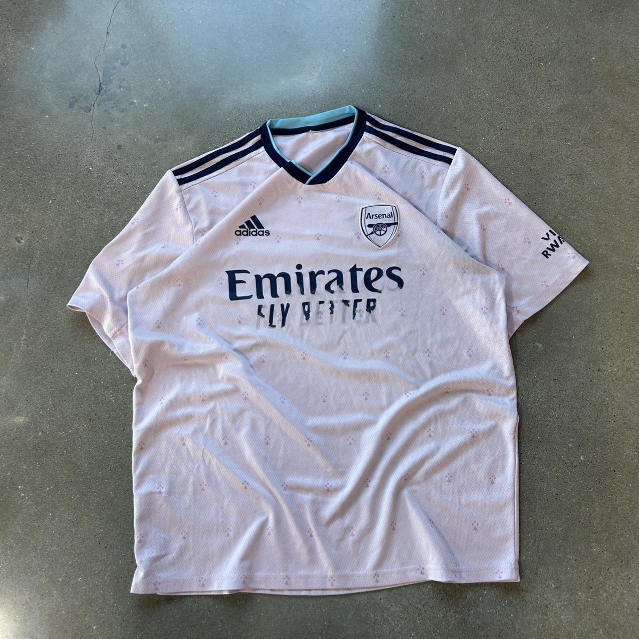 Adidas arsenal jersey Size Xl Letter flaws ! | Depop
