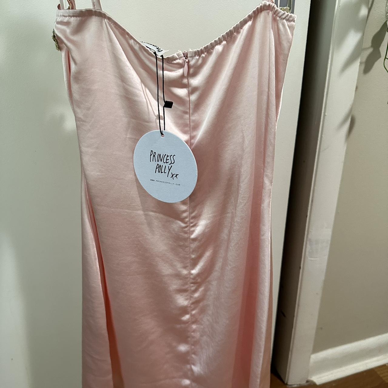 princess polly pink kenzie mini dress, new with tag,... - Depop
