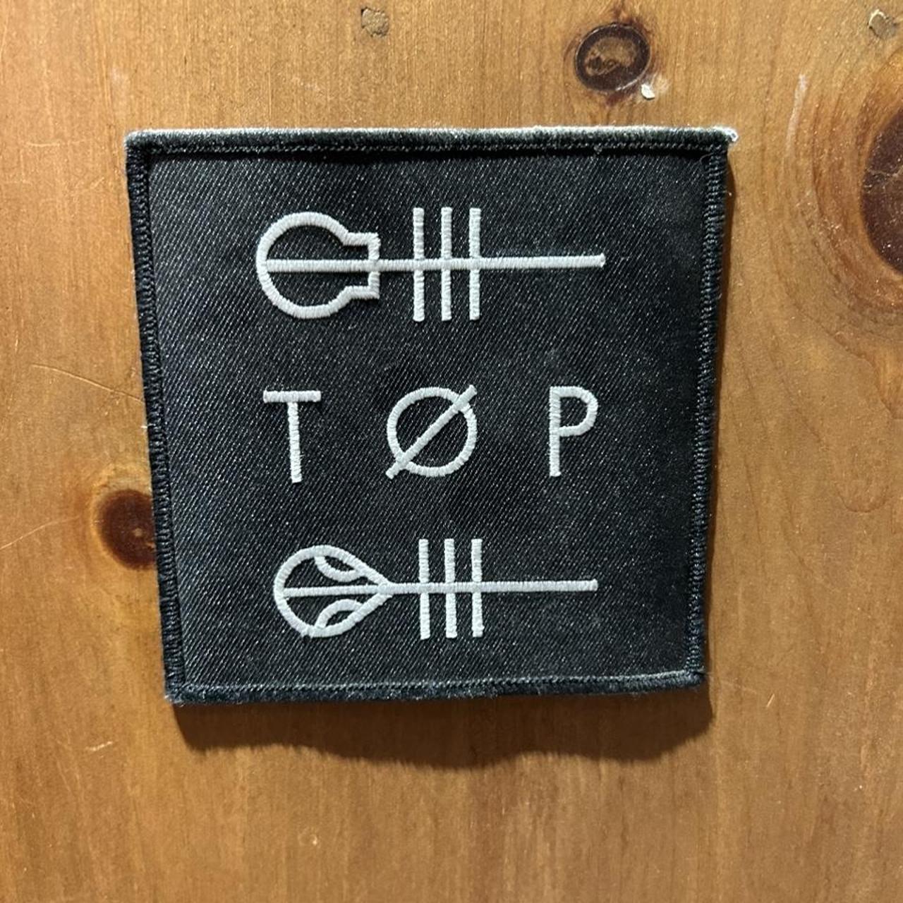 Twenty One Pilots skeleton key/clique patch. Iron... - Depop
