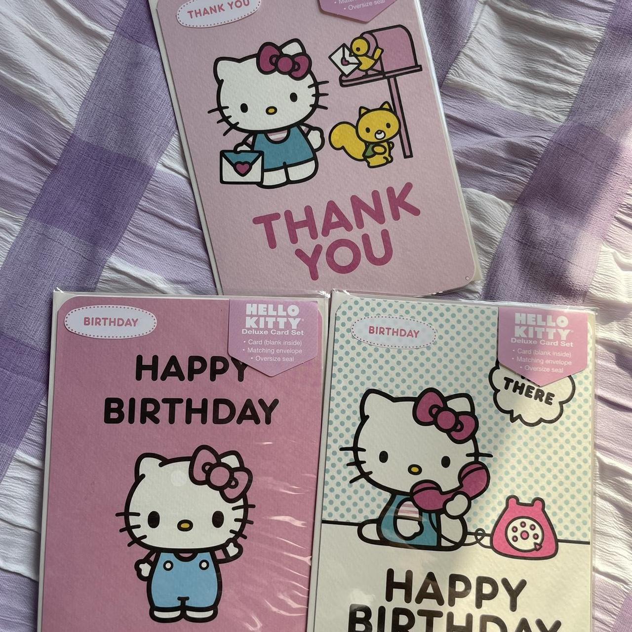 Hello kitty gift cards (3) - Depop
