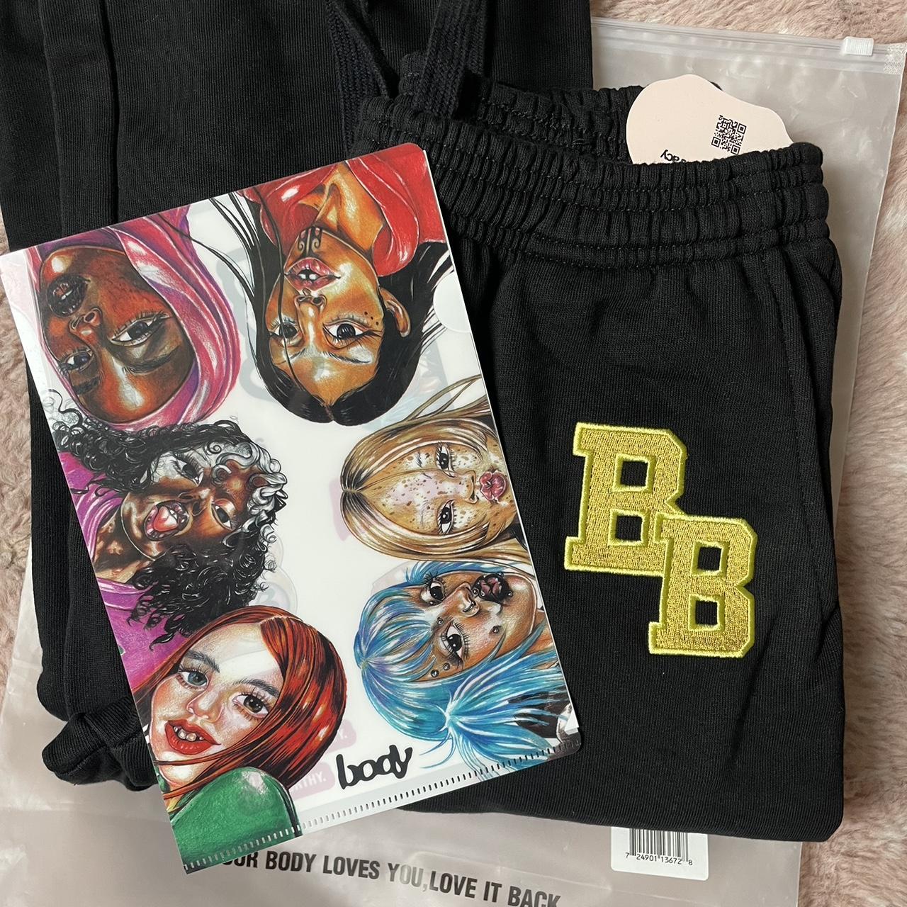 Body by raven tracy sweats yellow + black brand new... - Depop