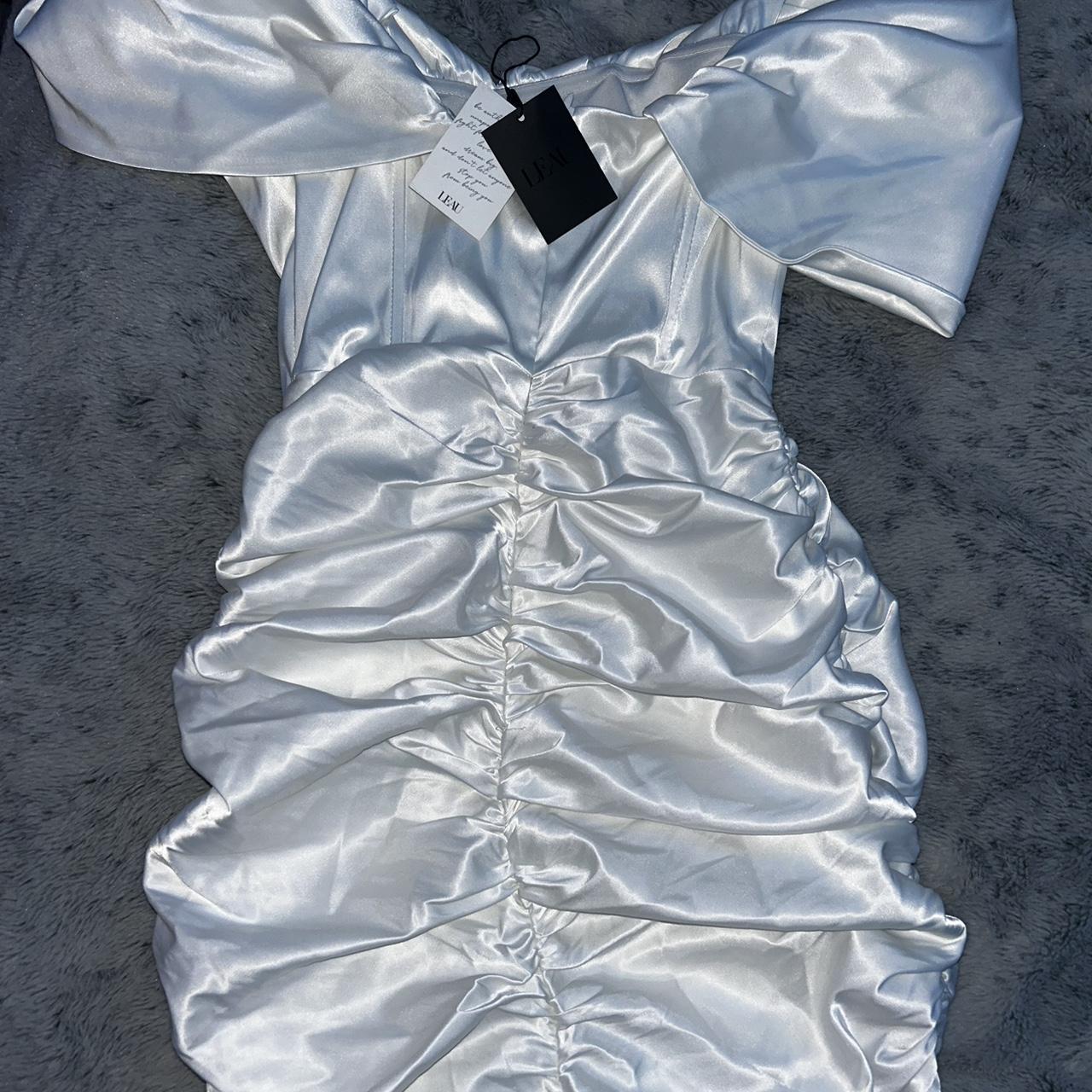 Beautiful white princess esque corset dress Brand... - Depop