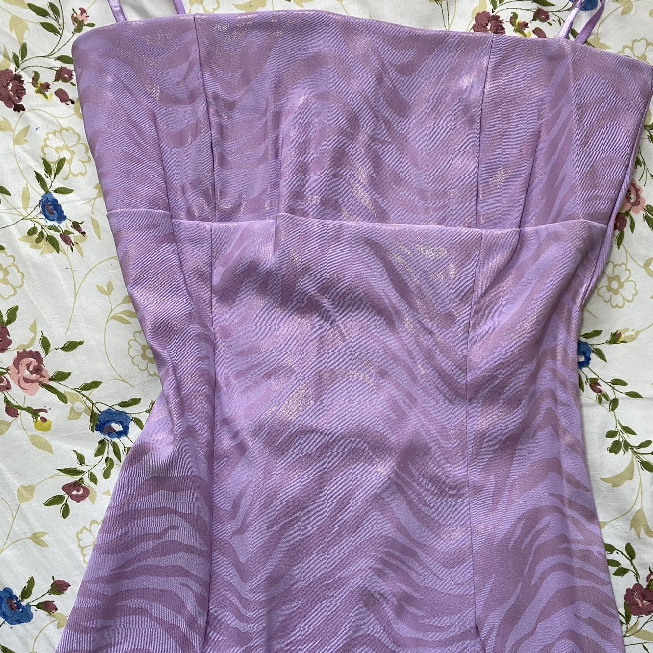 ★cute zebra top ★ such a pretty purple color brand:... - Depop