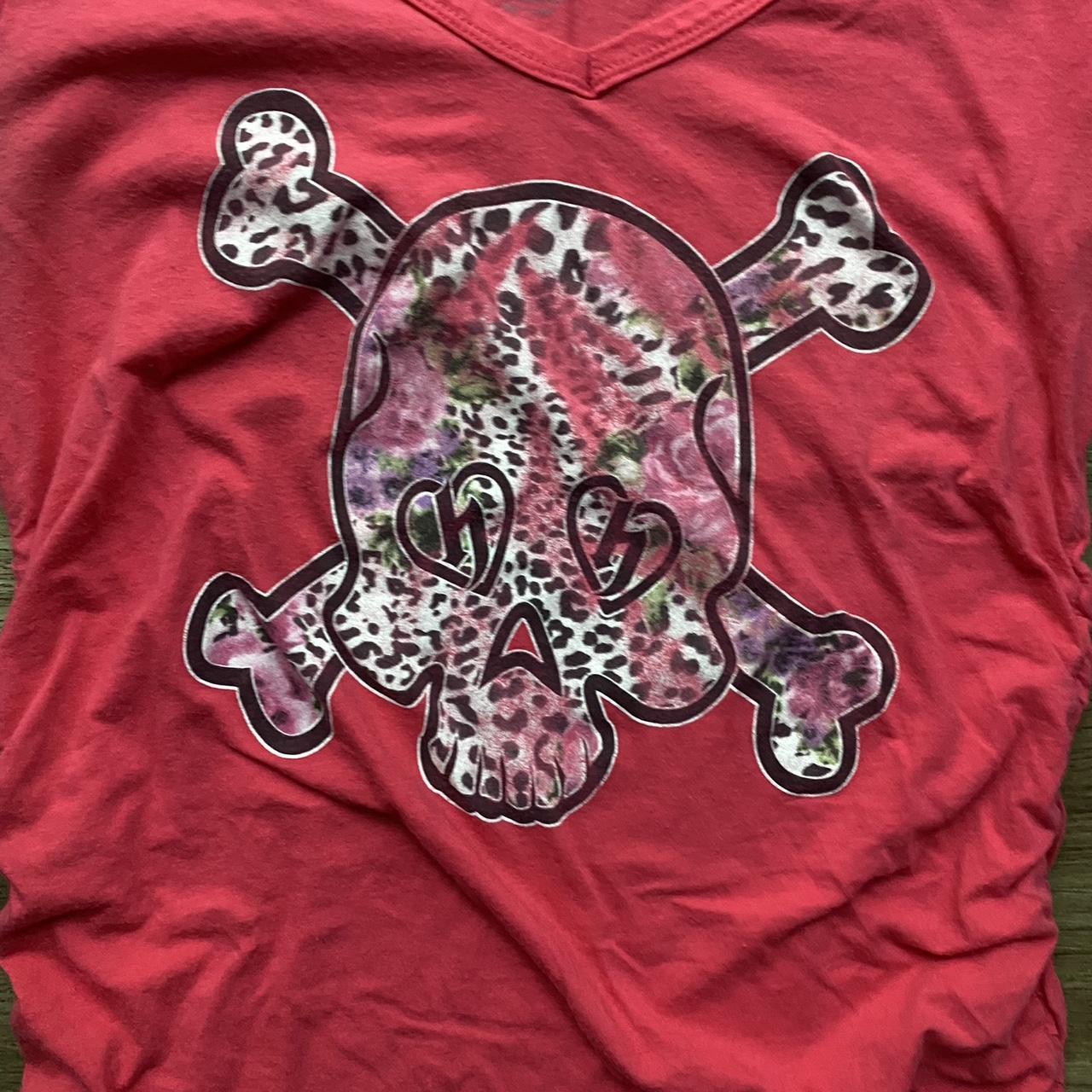 ⛧off the shoulder skull top ⛧ sooo cute has a... - Depop