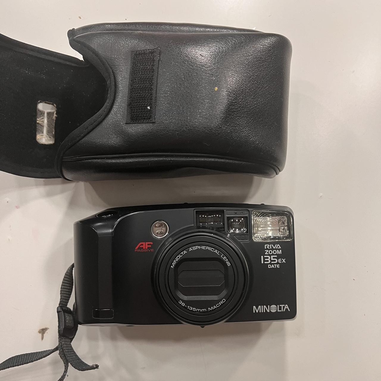 minolta riva zoom 35 mm point and shoot film camera... - Depop