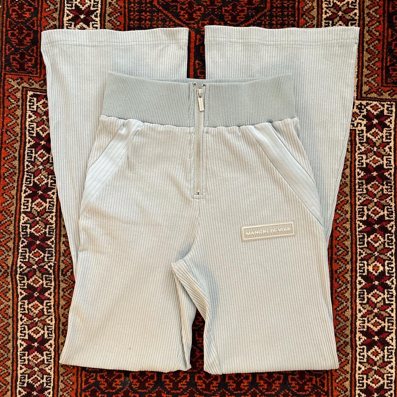 Manière De Voir Flared Sweats Barely used. Color... - Depop