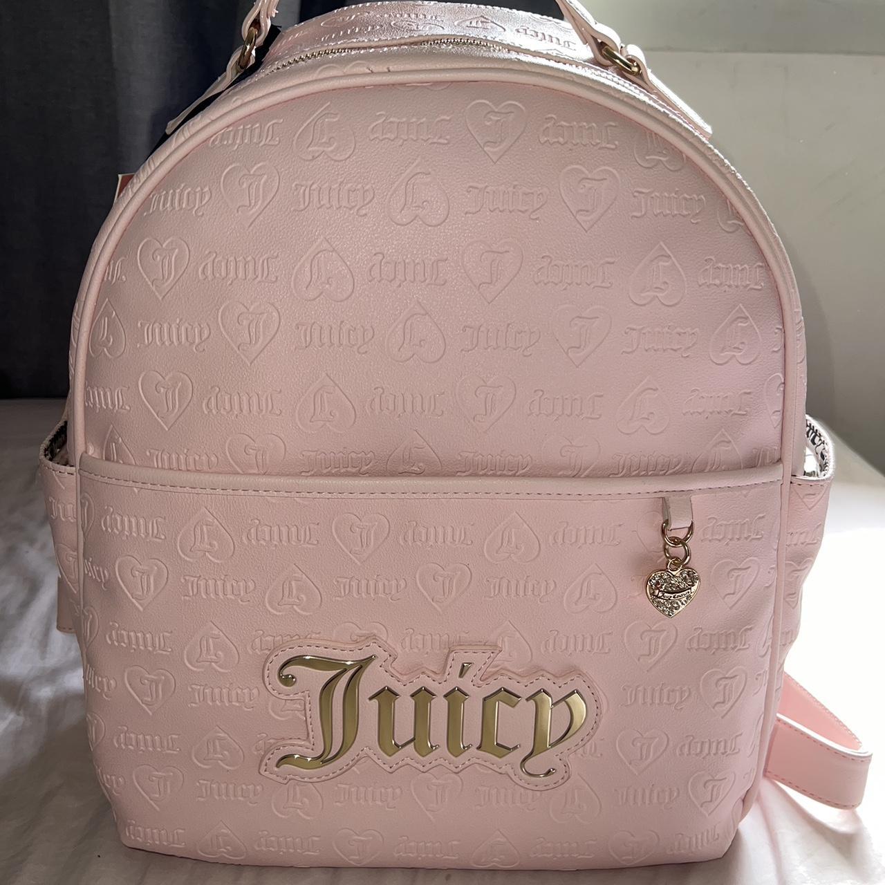 Juicy couture backpack Light pink brand new with tags - Depop