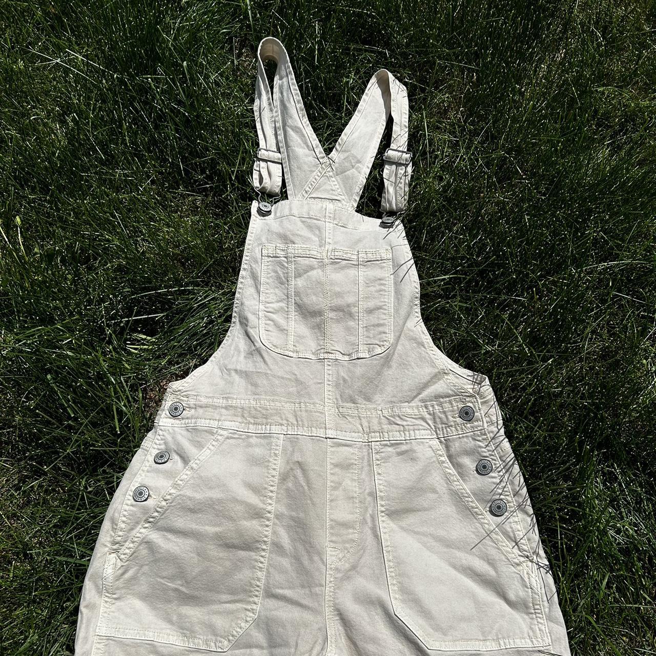 Aerie cream overalls! - Depop