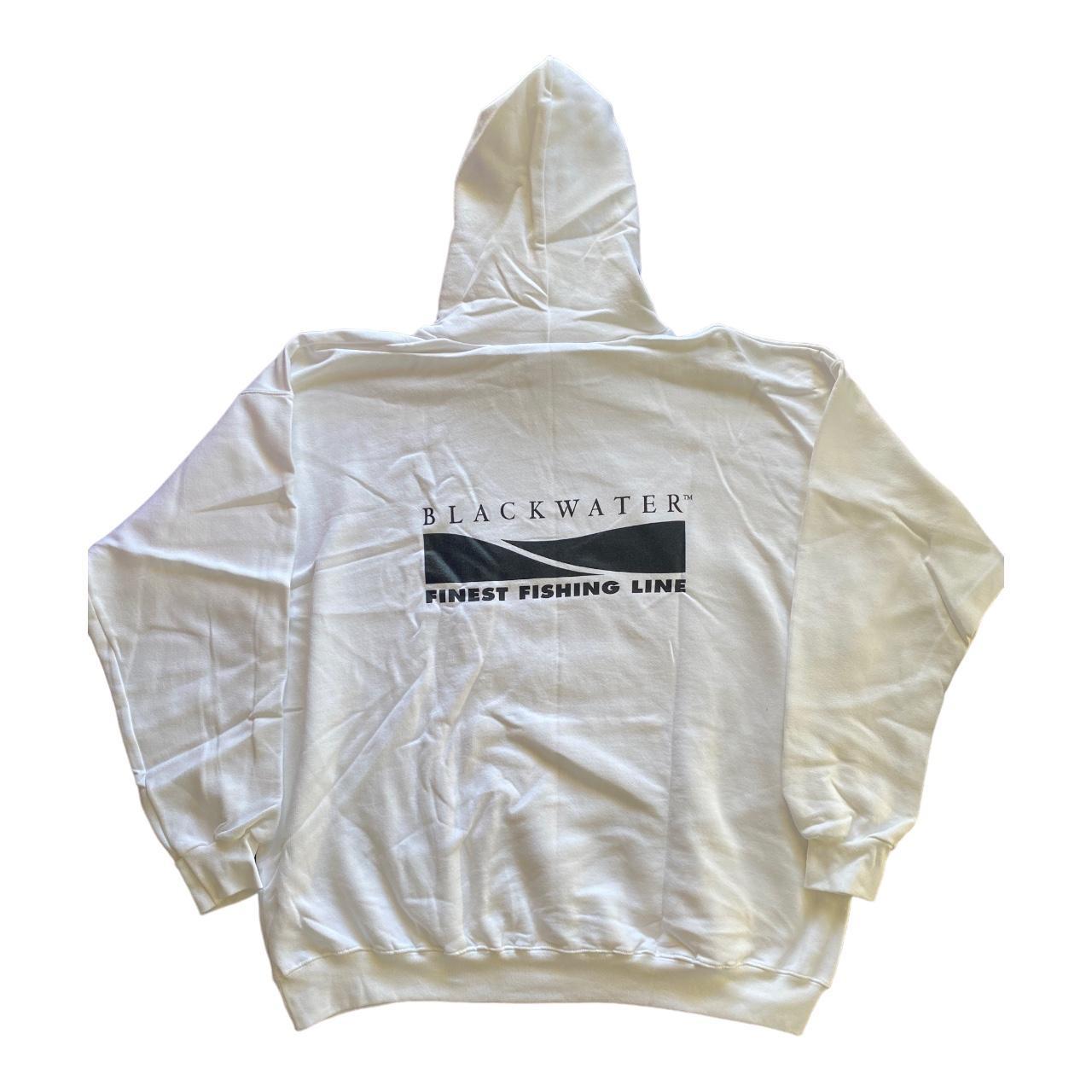 Black water fishing hoodie #blackwater... - Depop