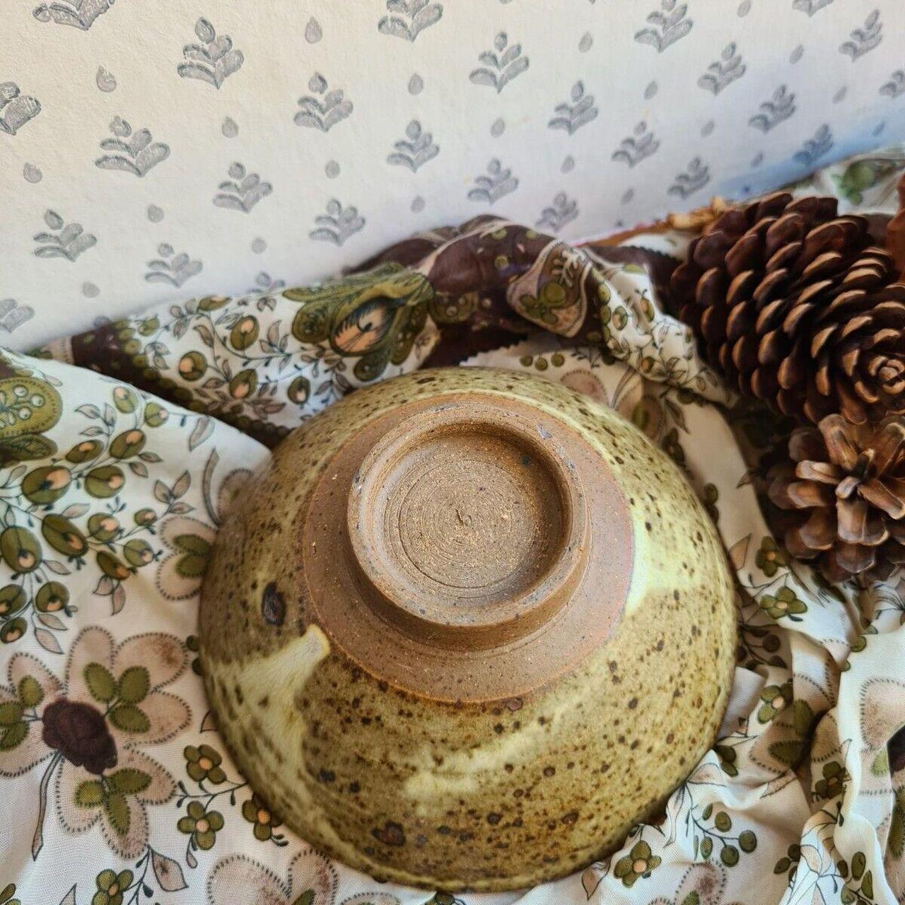 Vintage Studio Pottery Bowl Stoneware North Devon... - Depop