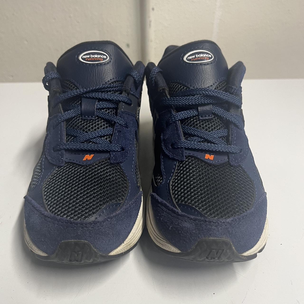 New Balance 2002r Navy Blue Sz 3y Kids Running Shoes... - Depop