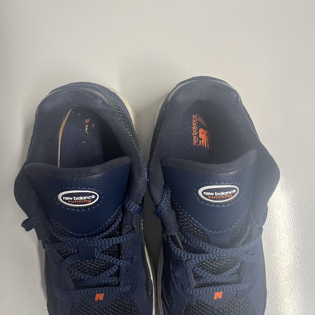New Balance 2002r Navy Blue Sz 3y Kids Running Shoes... - Depop