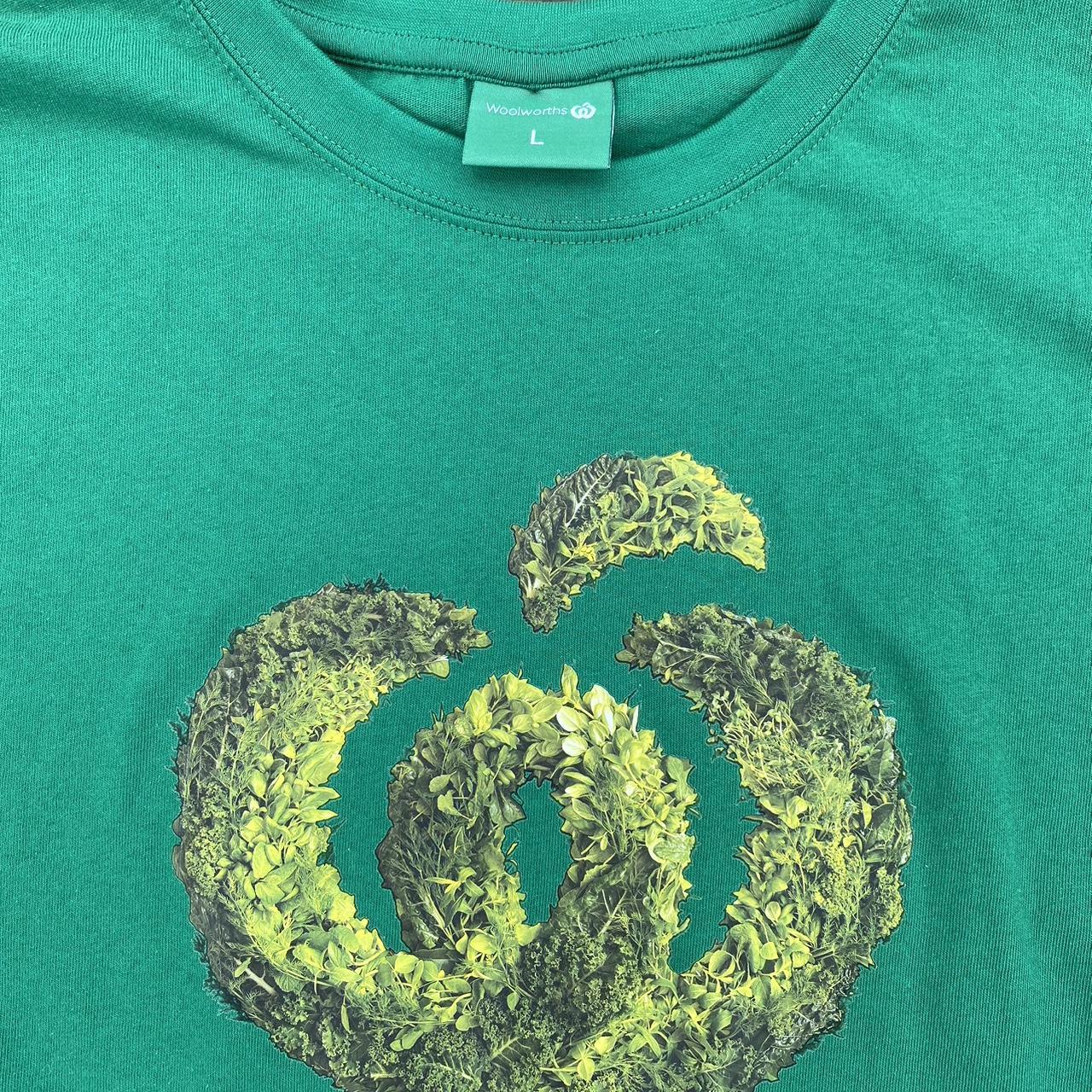 Woolies shirt Fits a L Free shipping on bundles - Depop