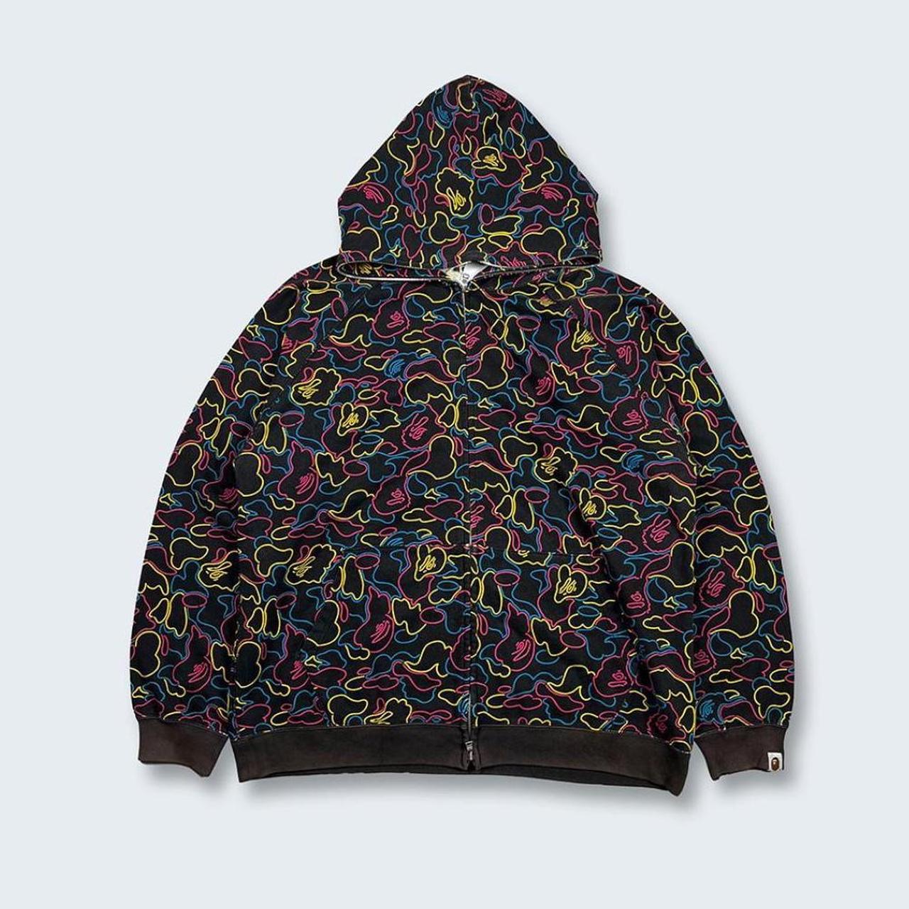 S-282 Authentic Vintage BAPE Hoodie Bathing Ape... - Depop