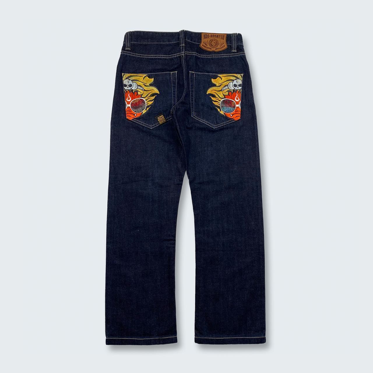 T-253 Authentic Vintage Japanese Denim Jeans Jizo... - Depop