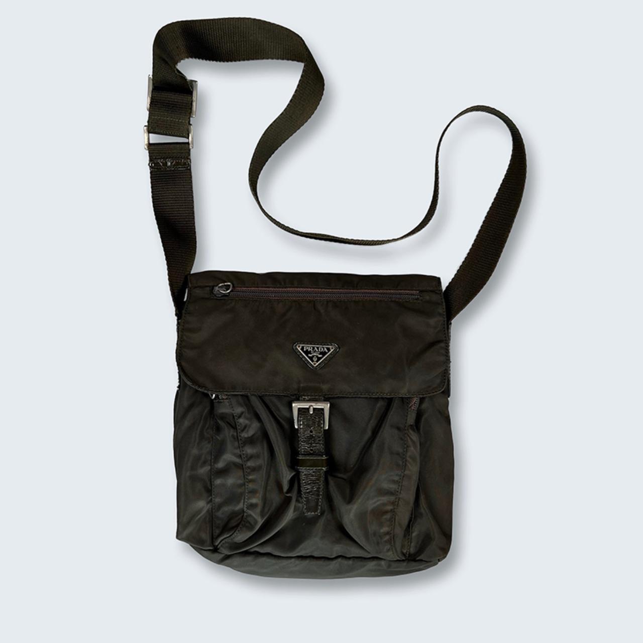 RI-03 Authentic Vintage Prada Side Bag... - Depop