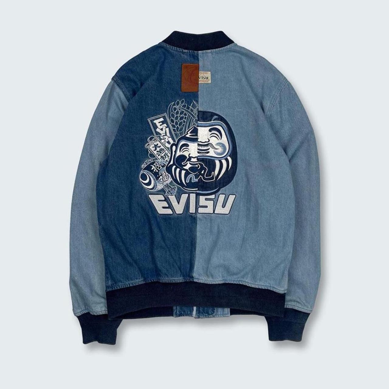 B-54 Authentic Evisu Jacket Evisu Denim... - Depop