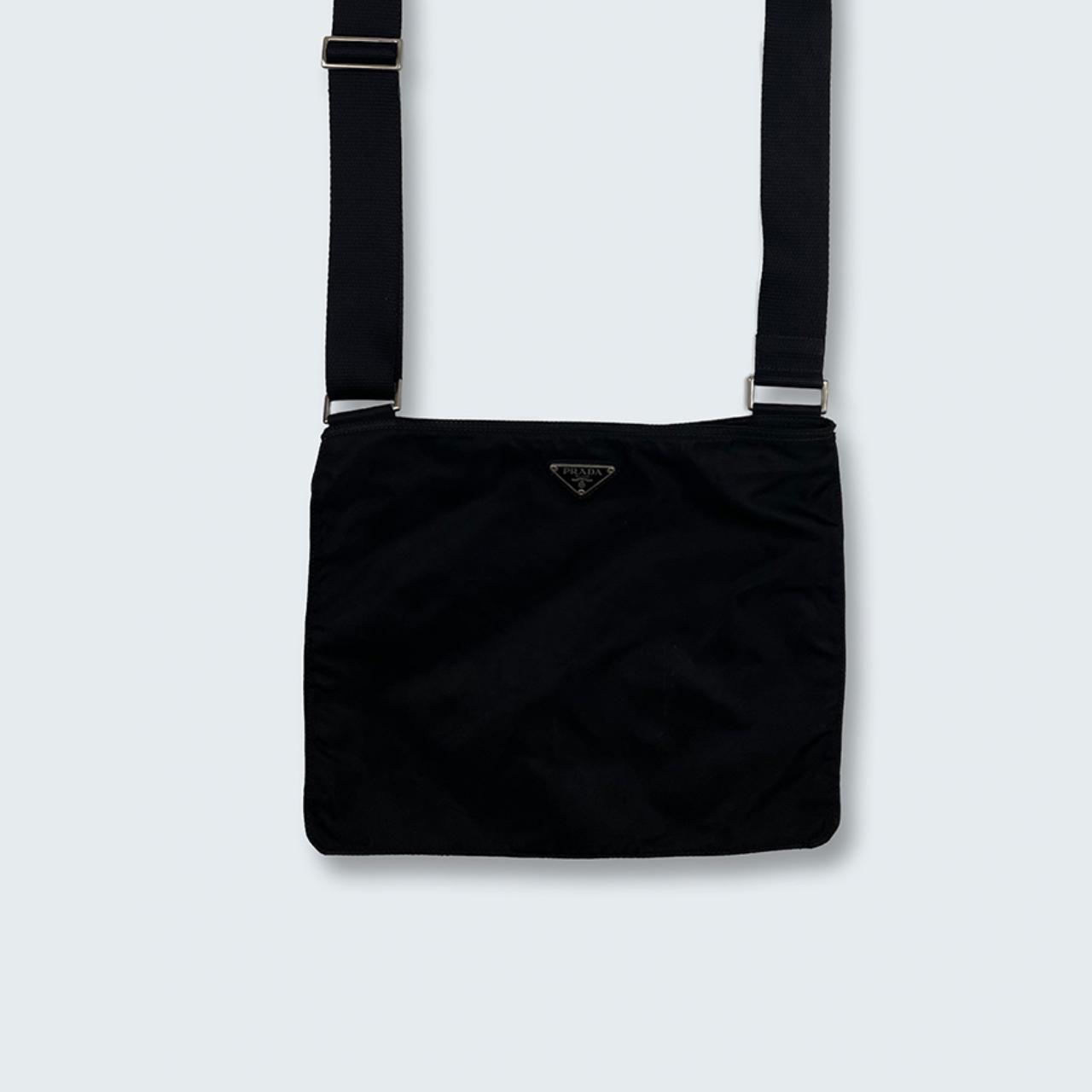 R-223 Authentic Vintage Prada Side Bag... - Depop