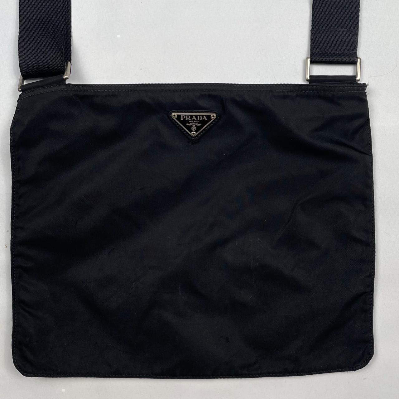 R-223 Authentic Vintage Prada Side Bag... - Depop