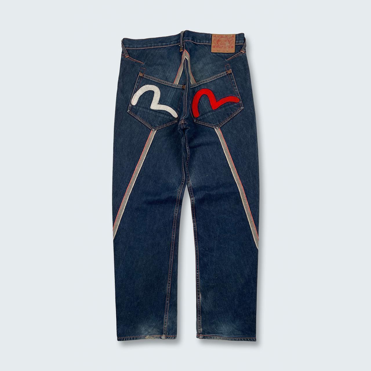 Evisu Men's multi Jeans | Depop