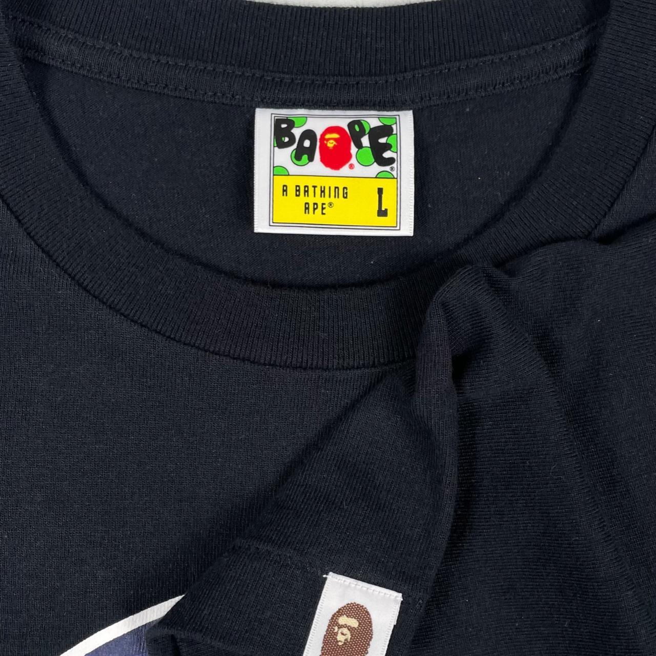 R-377 Authentic Vintage Bape T-Shirt Condition: •... - Depop