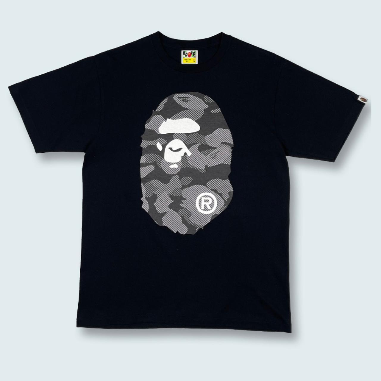 R-378 Authentic Vintage Bape T-Shirt Condition: •... - Depop