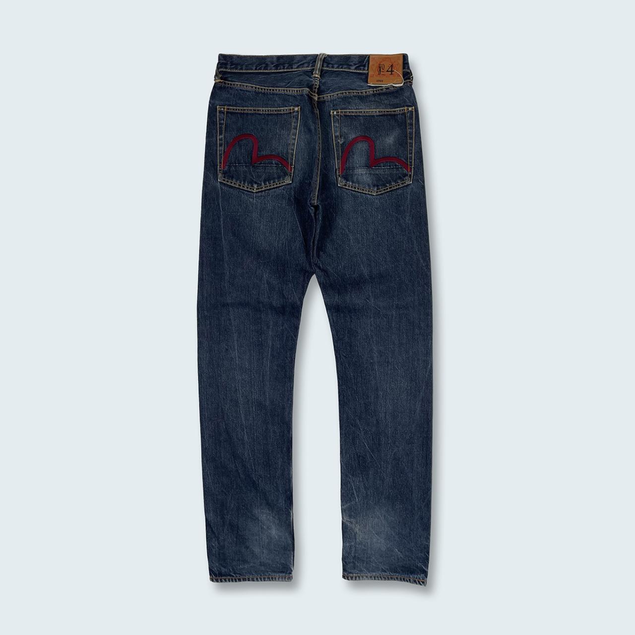 A-719 Authentic Vintage Evisu Jeans Japanese... - Depop