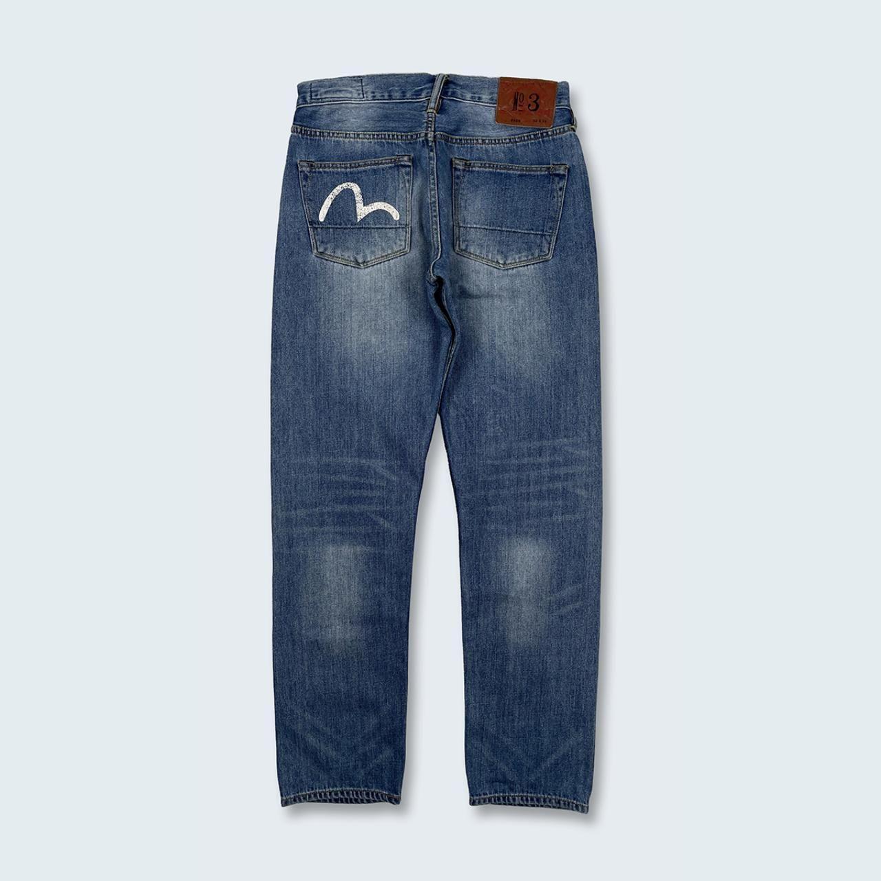 J-295 Authentic Vintage Evisu Jeans Japanese... - Depop