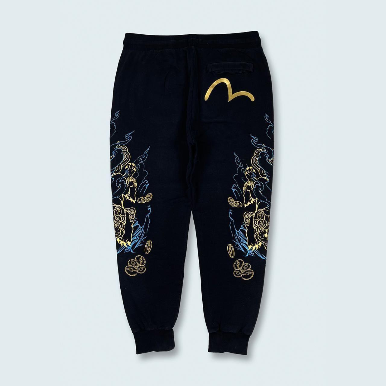 R-406 Authentic Vintage Evisu Joggers... - Depop