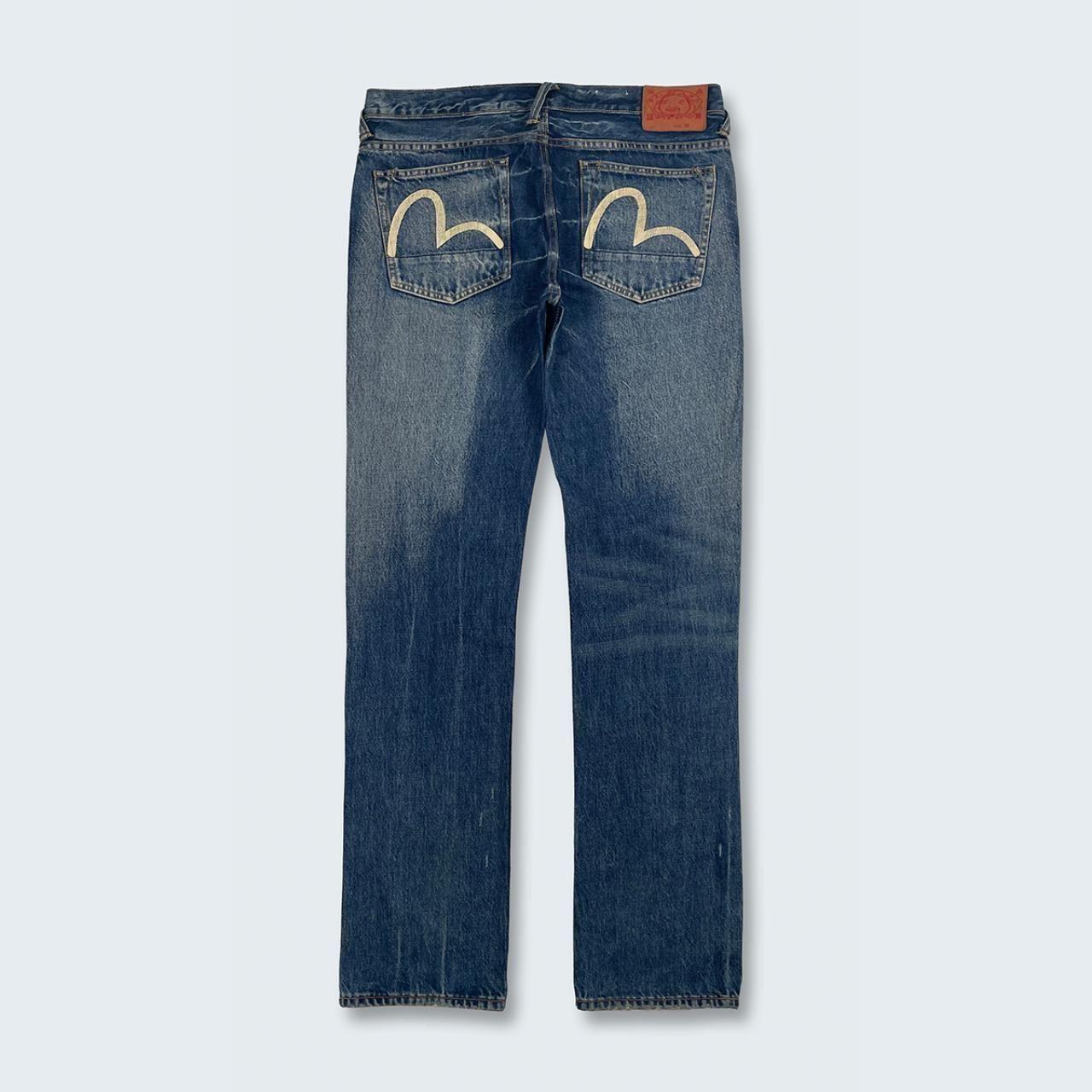 J-126 Authentic Vintage Evisu Jeans Japanese... - Depop