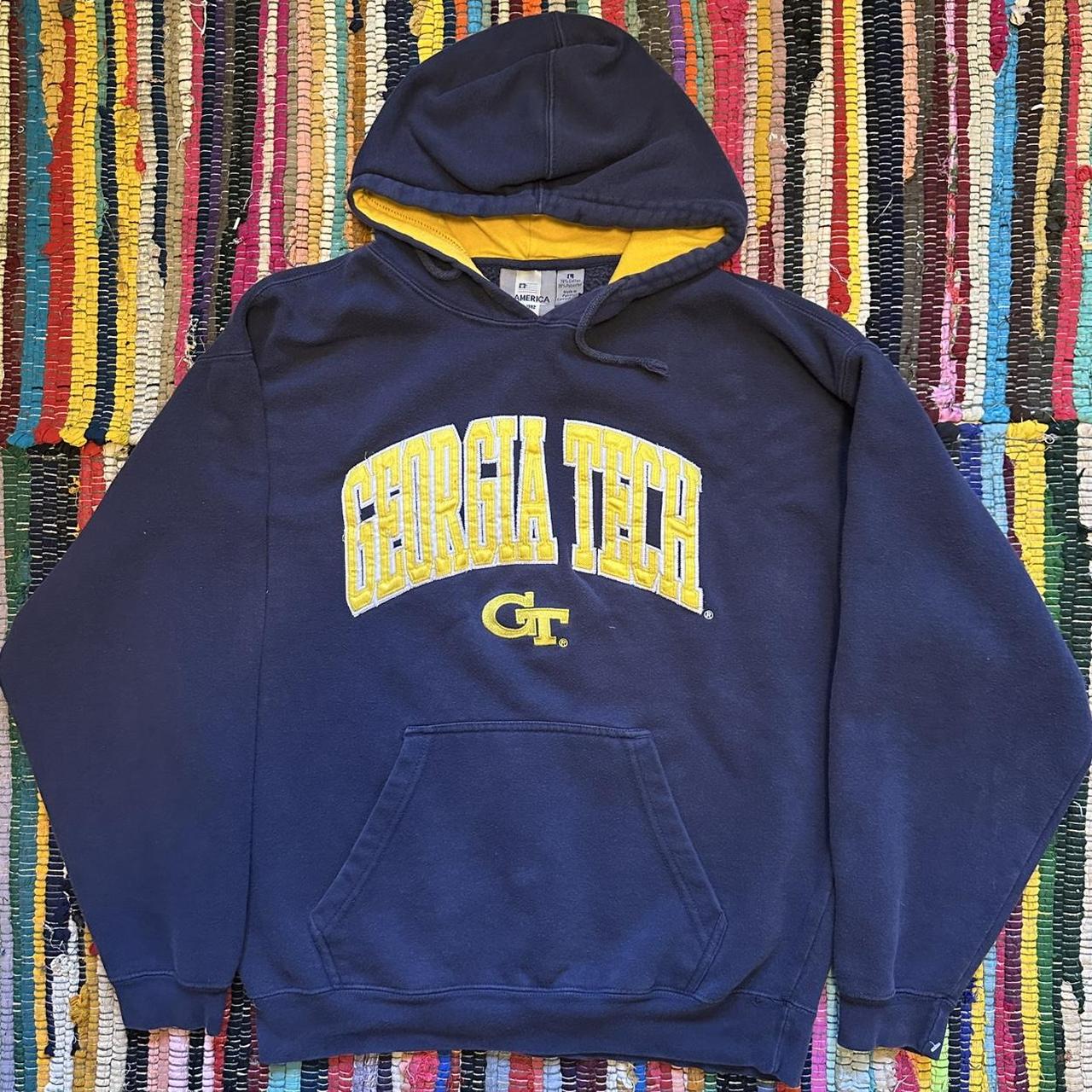 Vintage Georgia Tech hoodie Pull up to school... - Depop