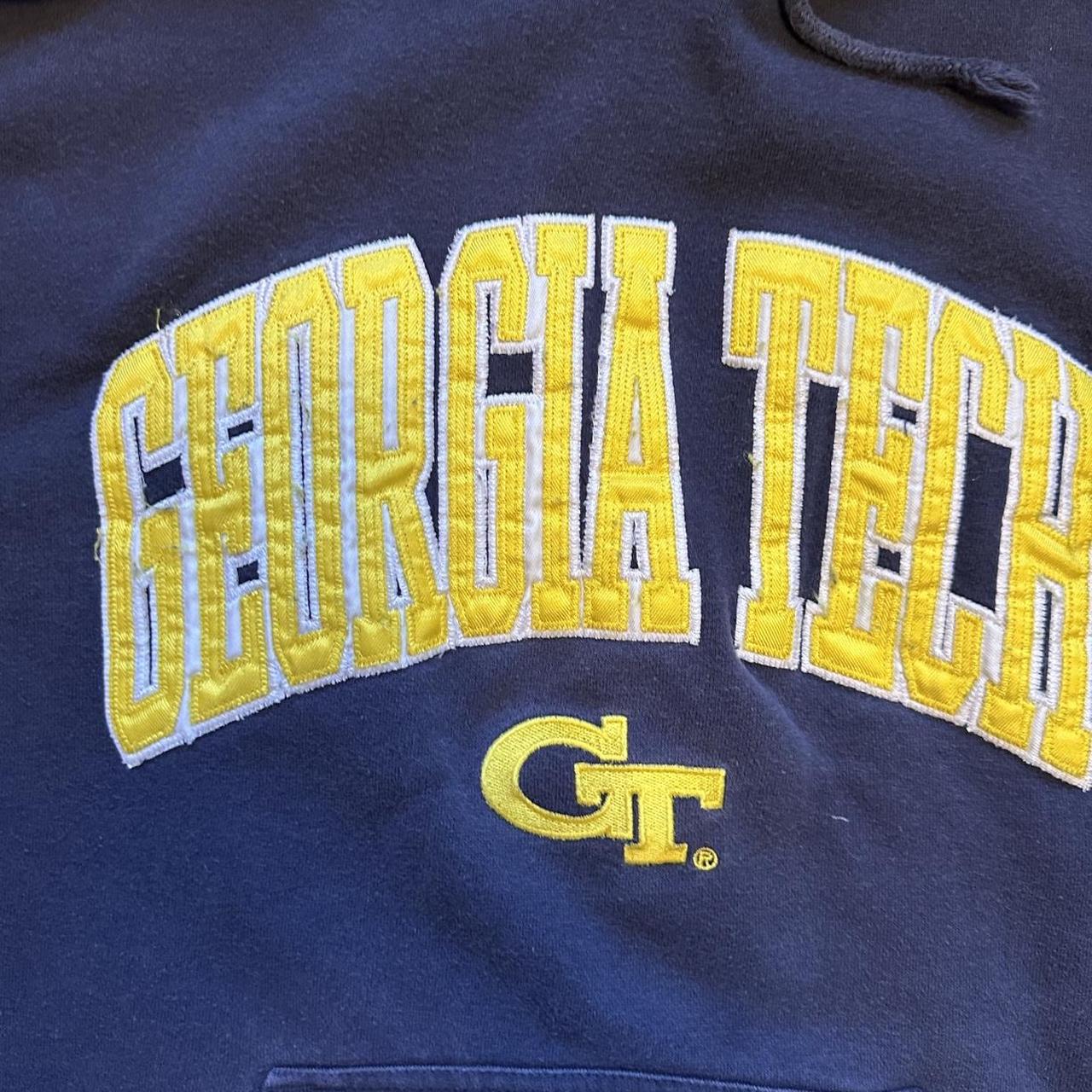 Vintage Georgia Tech hoodie Pull up to school... - Depop