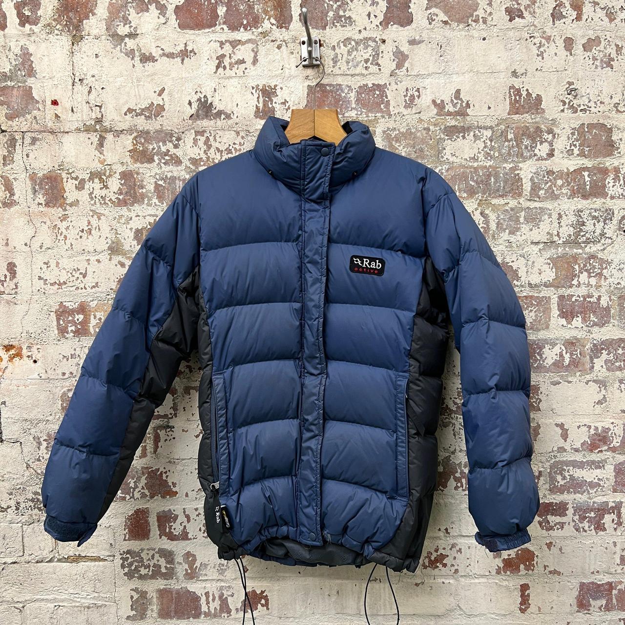 Vintage 1990s Navy RAB Puffer Jacket Navy RAB... - Depop