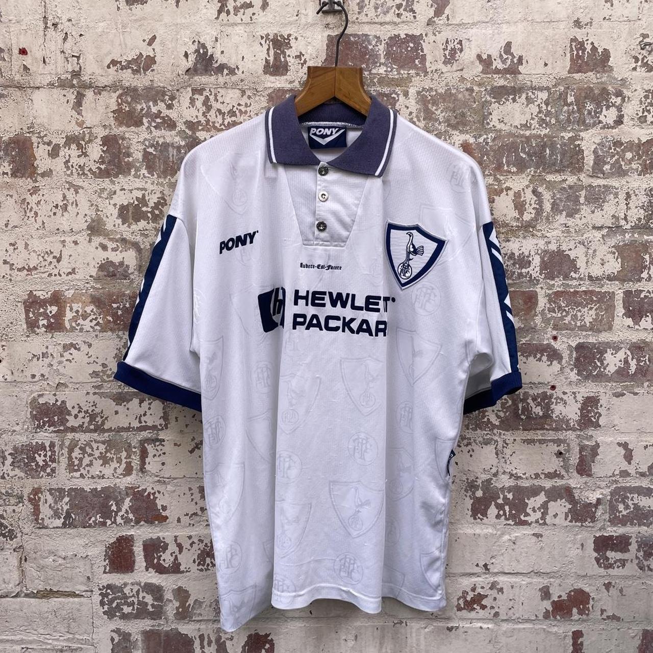Vintage 1995-1997 White Pony Tottenham Hotspur’s... - Depop