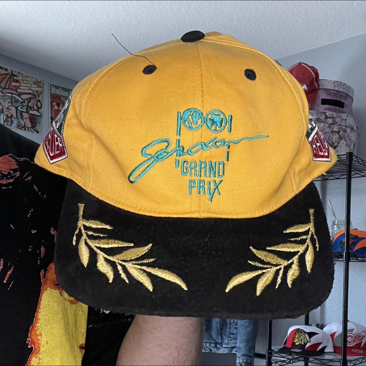 Vintage Tag Heuer Nascar Strapback hat - Depop