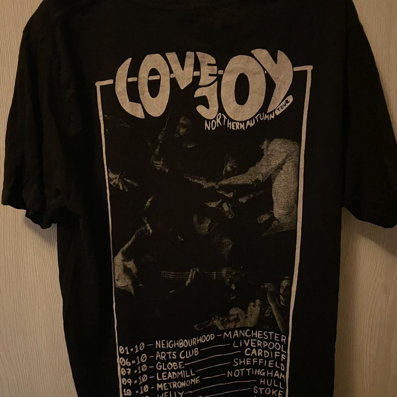 lovejoy tour merch t-shirt from northern autumn tour... - Depop