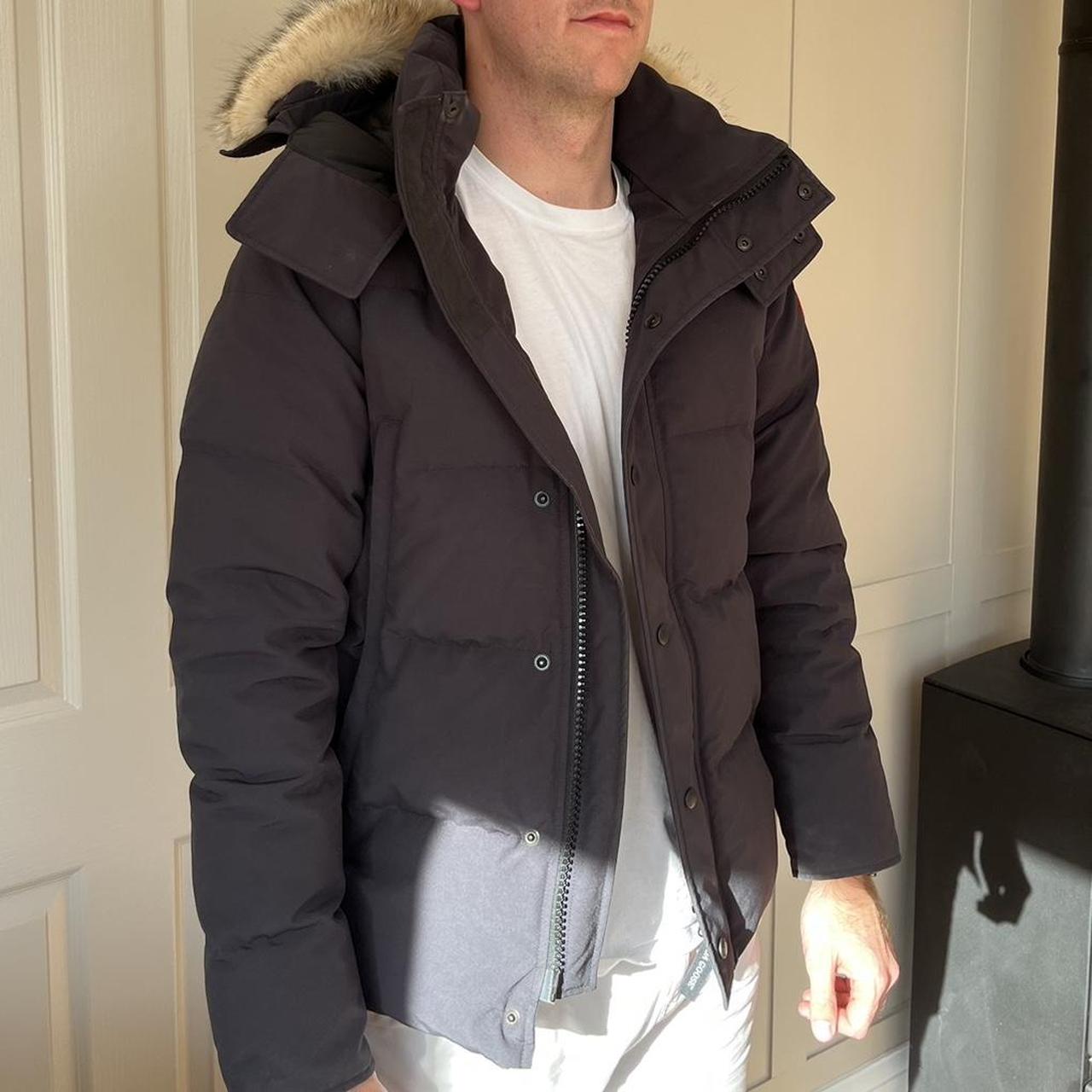Wyndham Heritage Parka, real Canada Goose coat, with... - Depop
