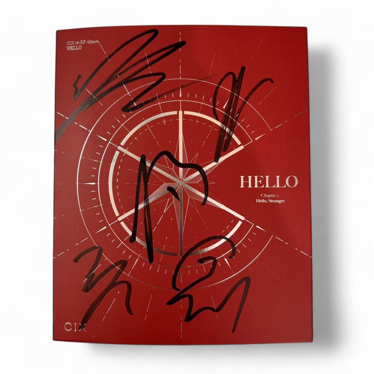 CIX HELLO, Chapter 1, with photocards SIGNED‼️ #CIX... | Depop