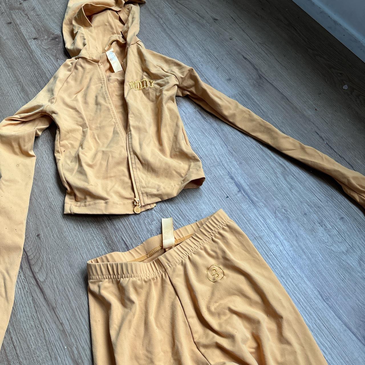 Body by raven Tracey Orange two piece set Has... - Depop