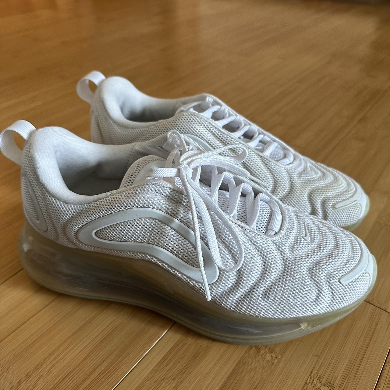 Nike white basic running sneakers Good quality and... - Depop
