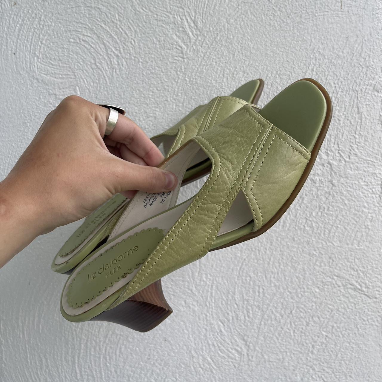 Women's Green Sandals | Depop