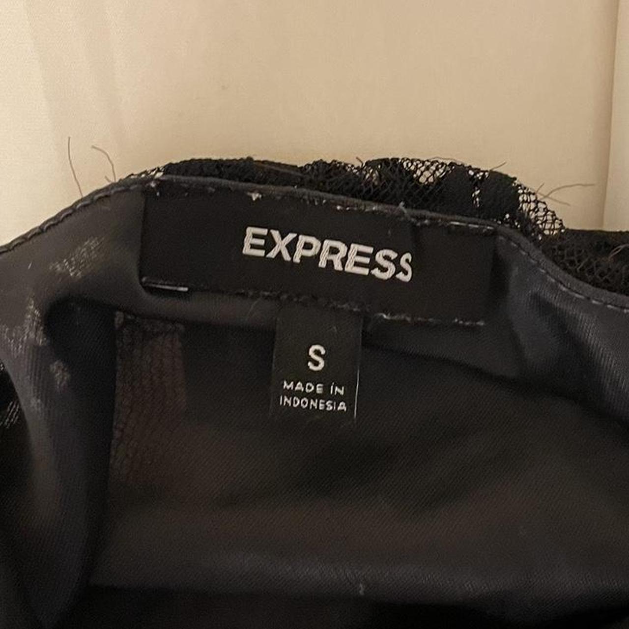 Black Lace Cami - Express Size S Lightly Worn #cami... - Depop