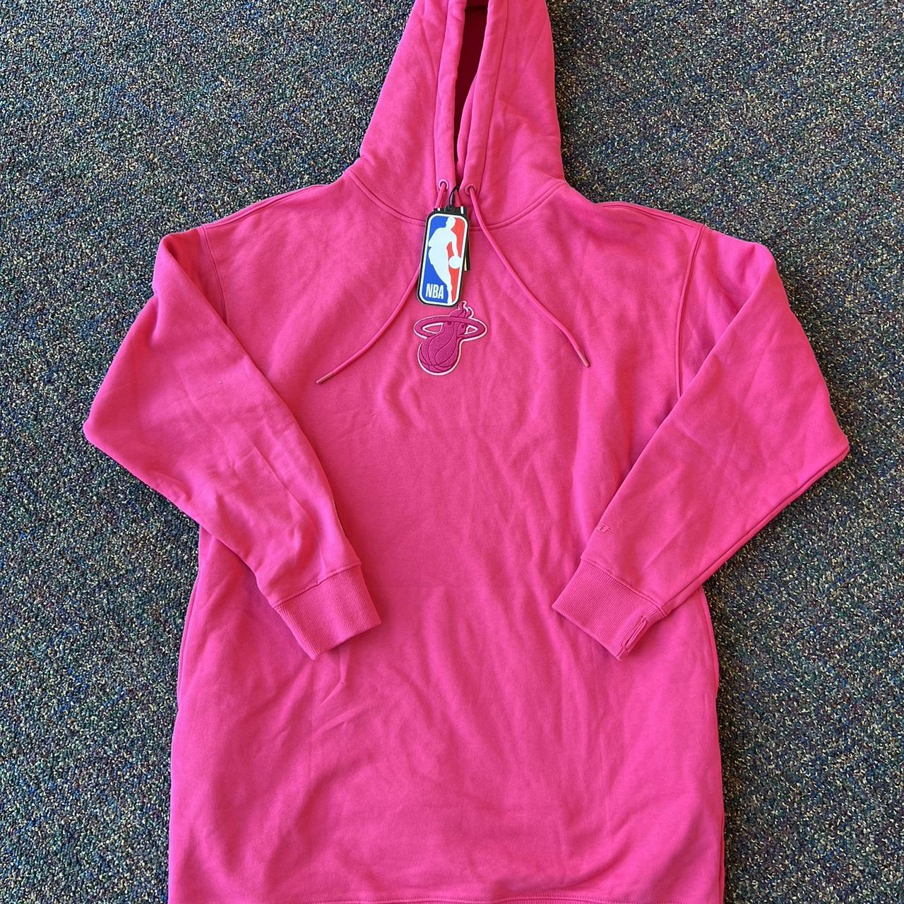 Miami Heat Pink Hoodie Dress size medium brand new... - Depop