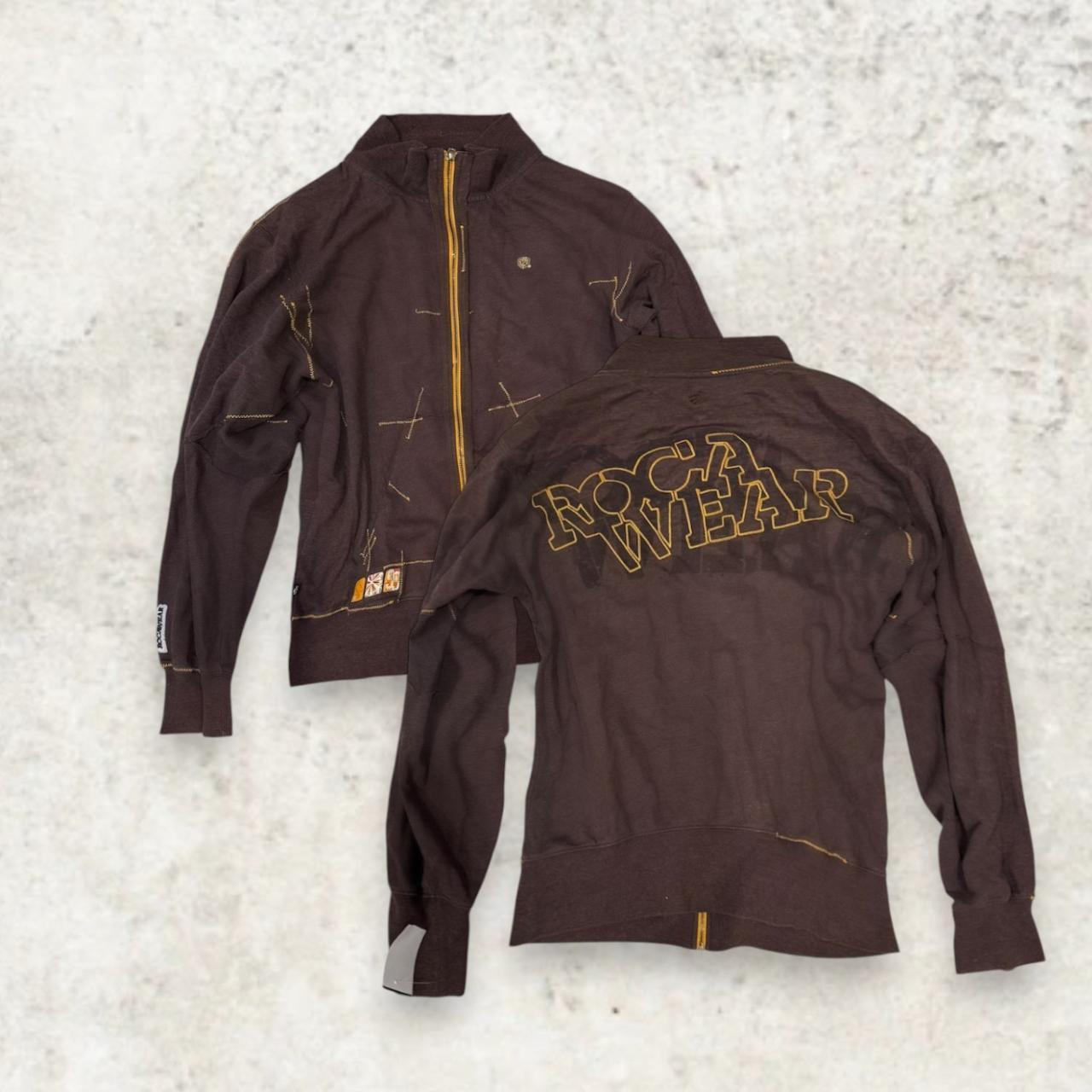 roca wear turtleneck zip up size: XL so cute... | Depop