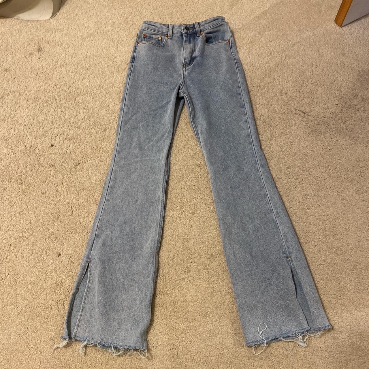Motel Rocks denim boot cut jeans! very high waisted... - Depop